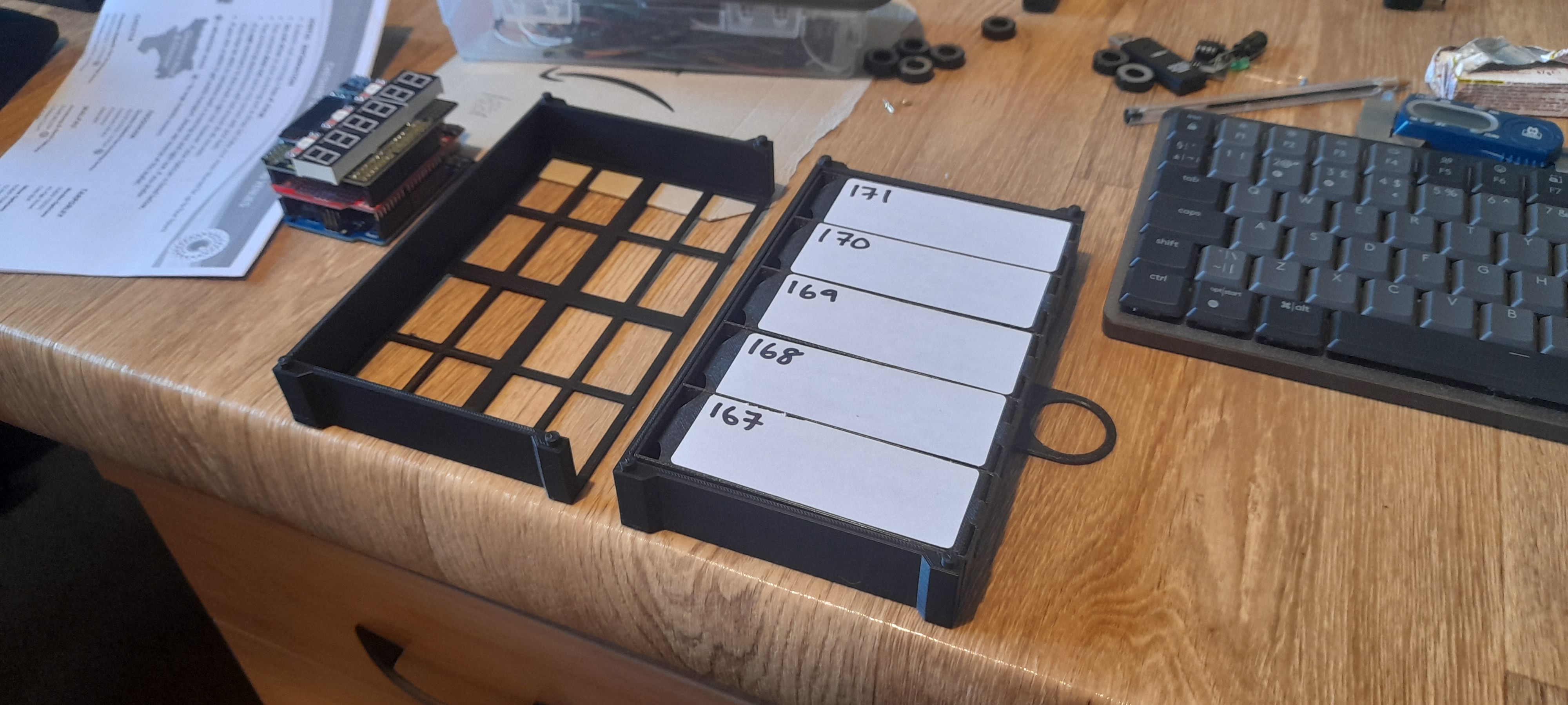 Print in place component organiser system by smooth_jamie | Download ... Print in place component organiser system by smooth_jamie | Download ...