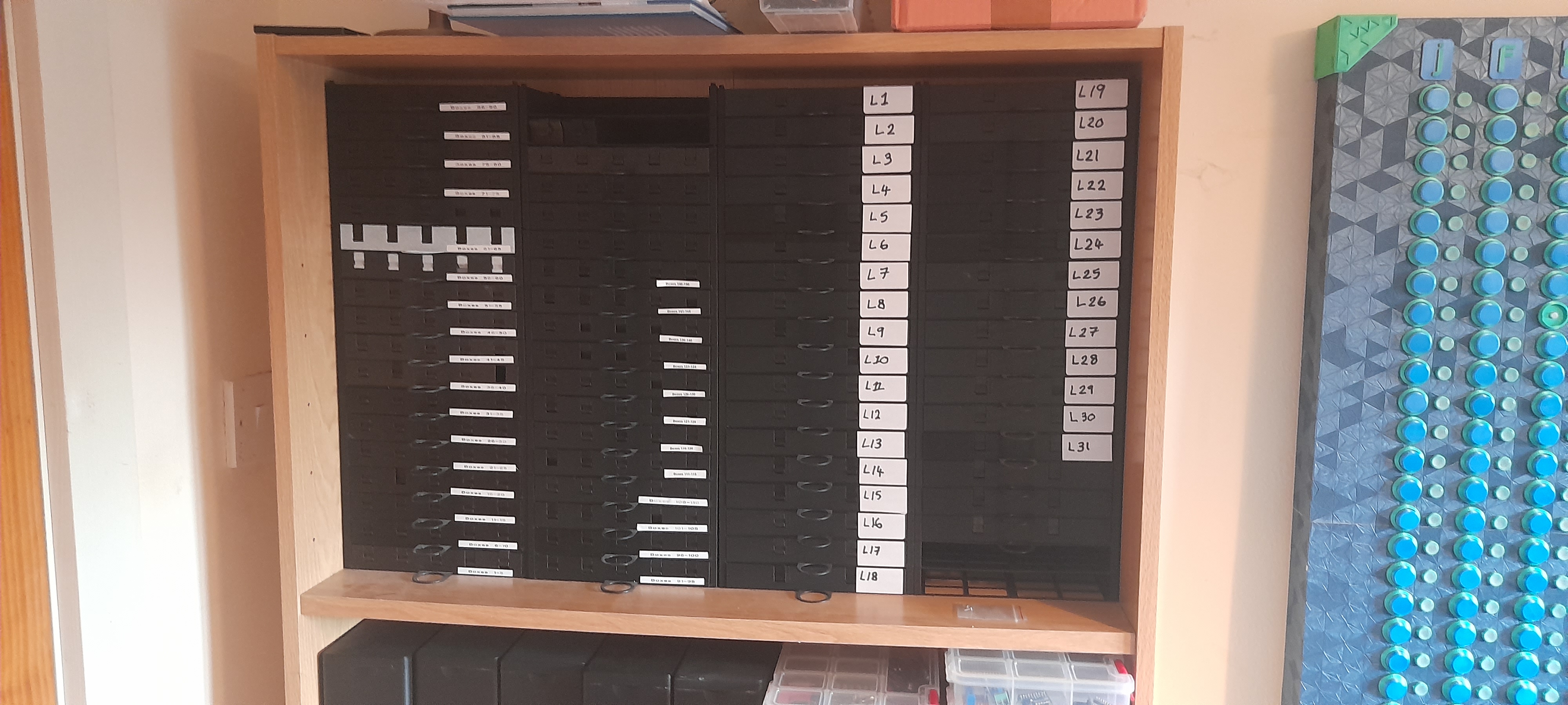 Print in place component organiser system by smooth_jamie | Download ...