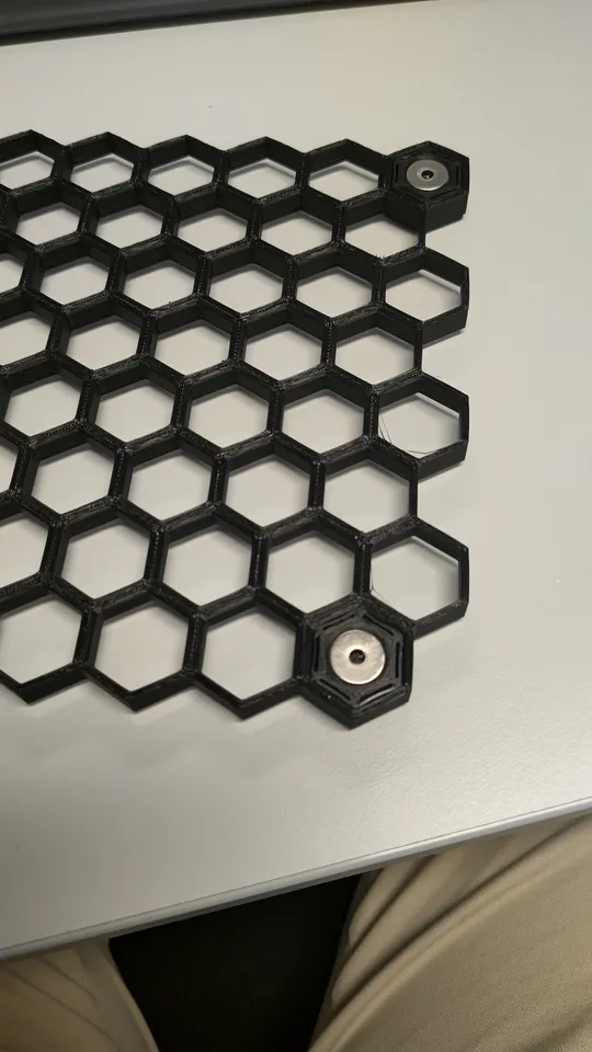 Honeycomb magnet insert by Extro | Download free STL model | Printables.com