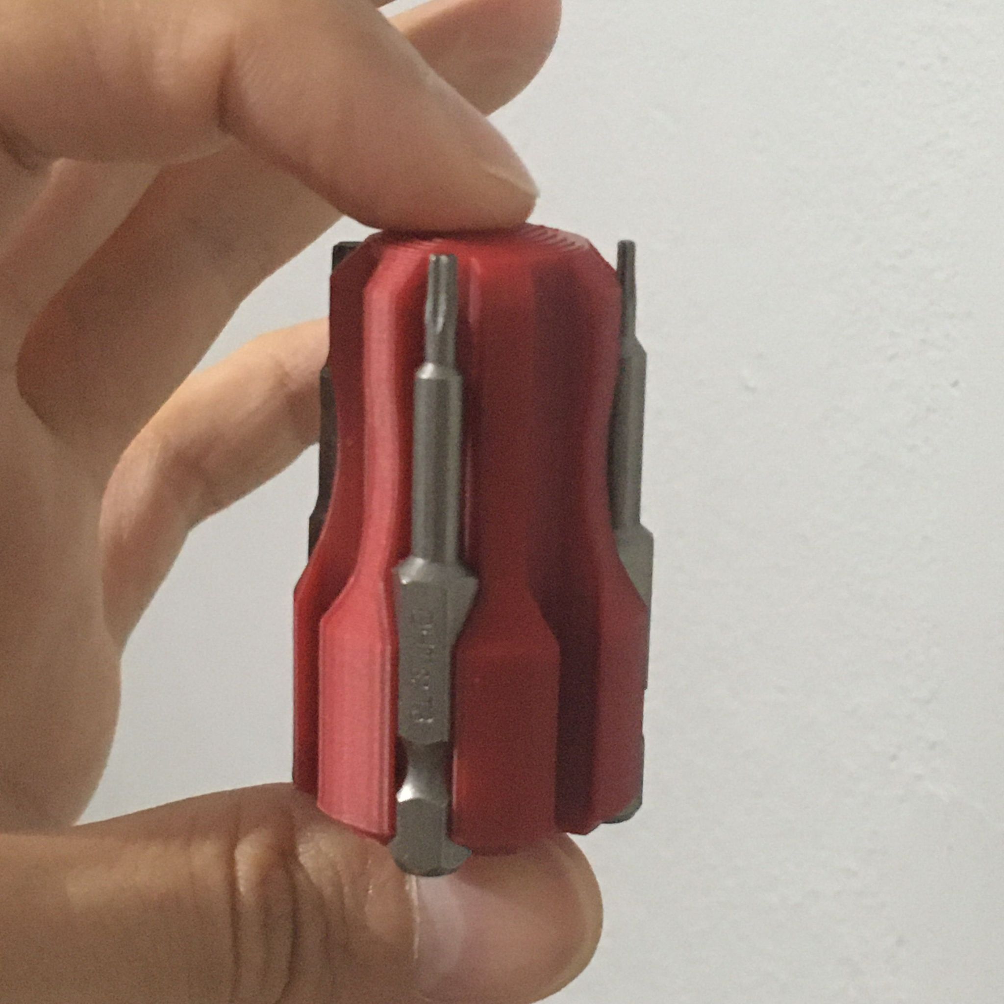 BIT holder keychain Screwdriver by ANR | Download free STL model ...