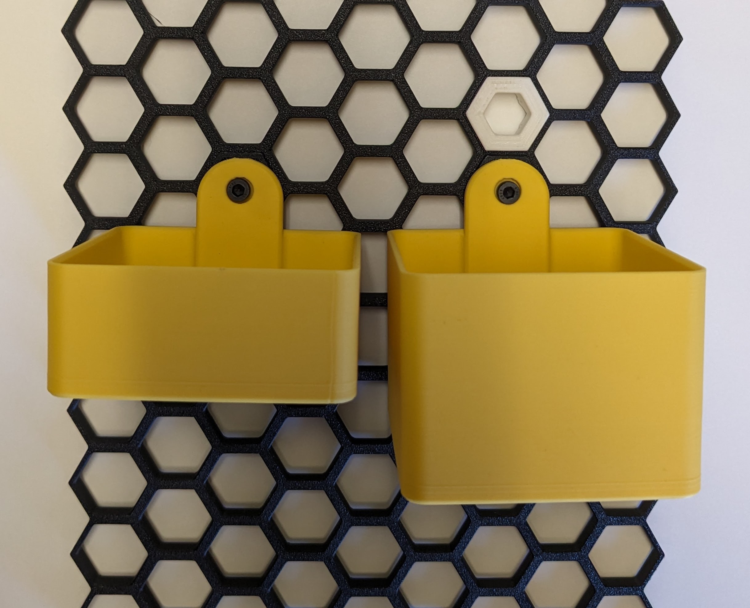 Storage Box - Honeycomb Storage Wall Compatible & Wall Mountable by ...