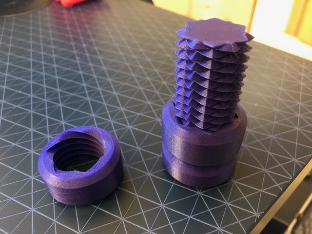 Two way screw by GVC | Download free STL model | Printables.com