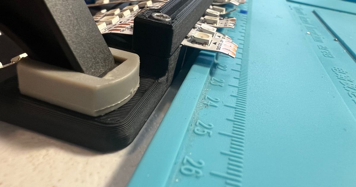 LED strip solder helper by Biglikerobot | Download free STL model ...
