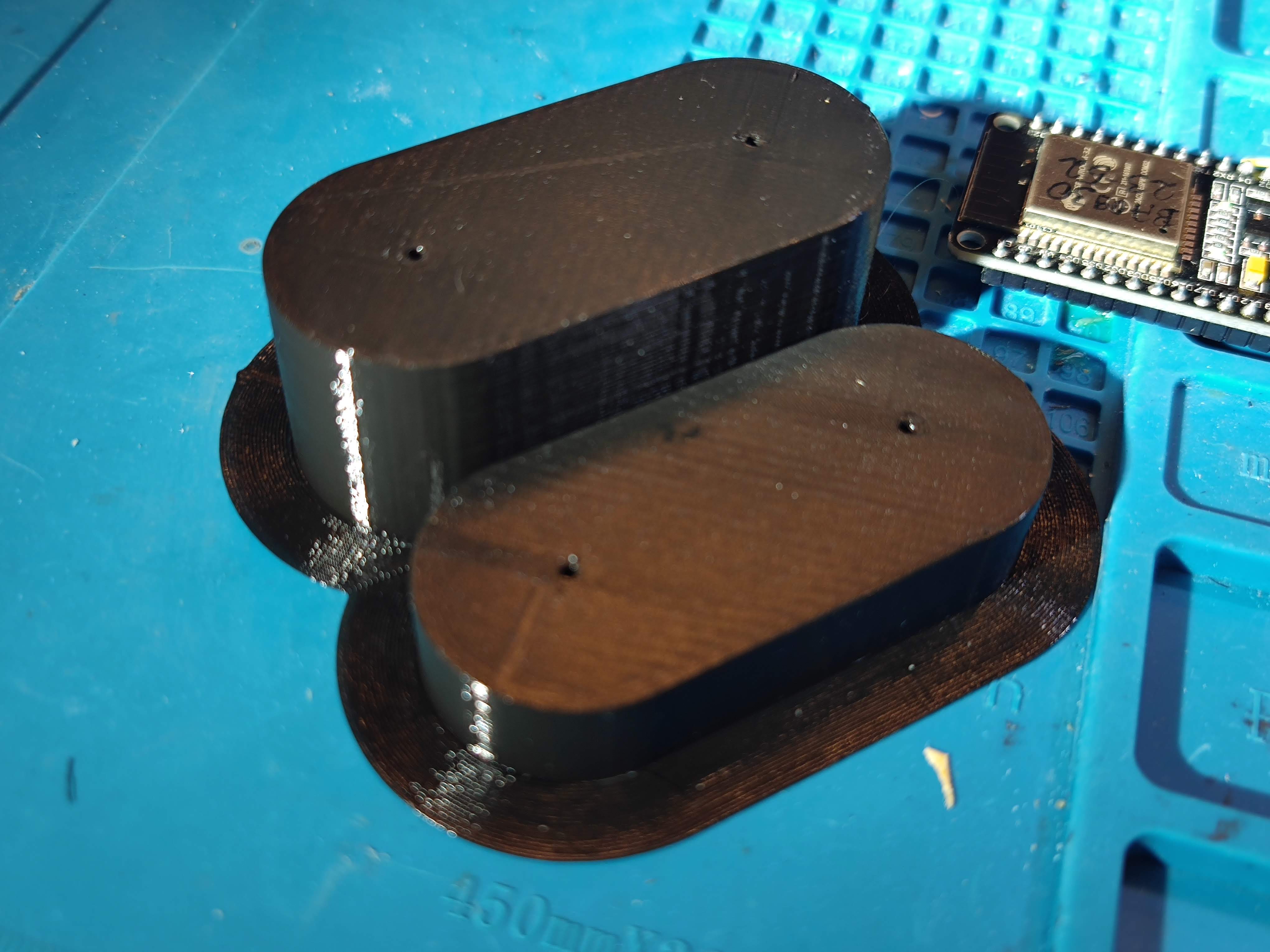 distance mounting plate for door alarm sensor (433MHz RF) PGST PB-68 by ...