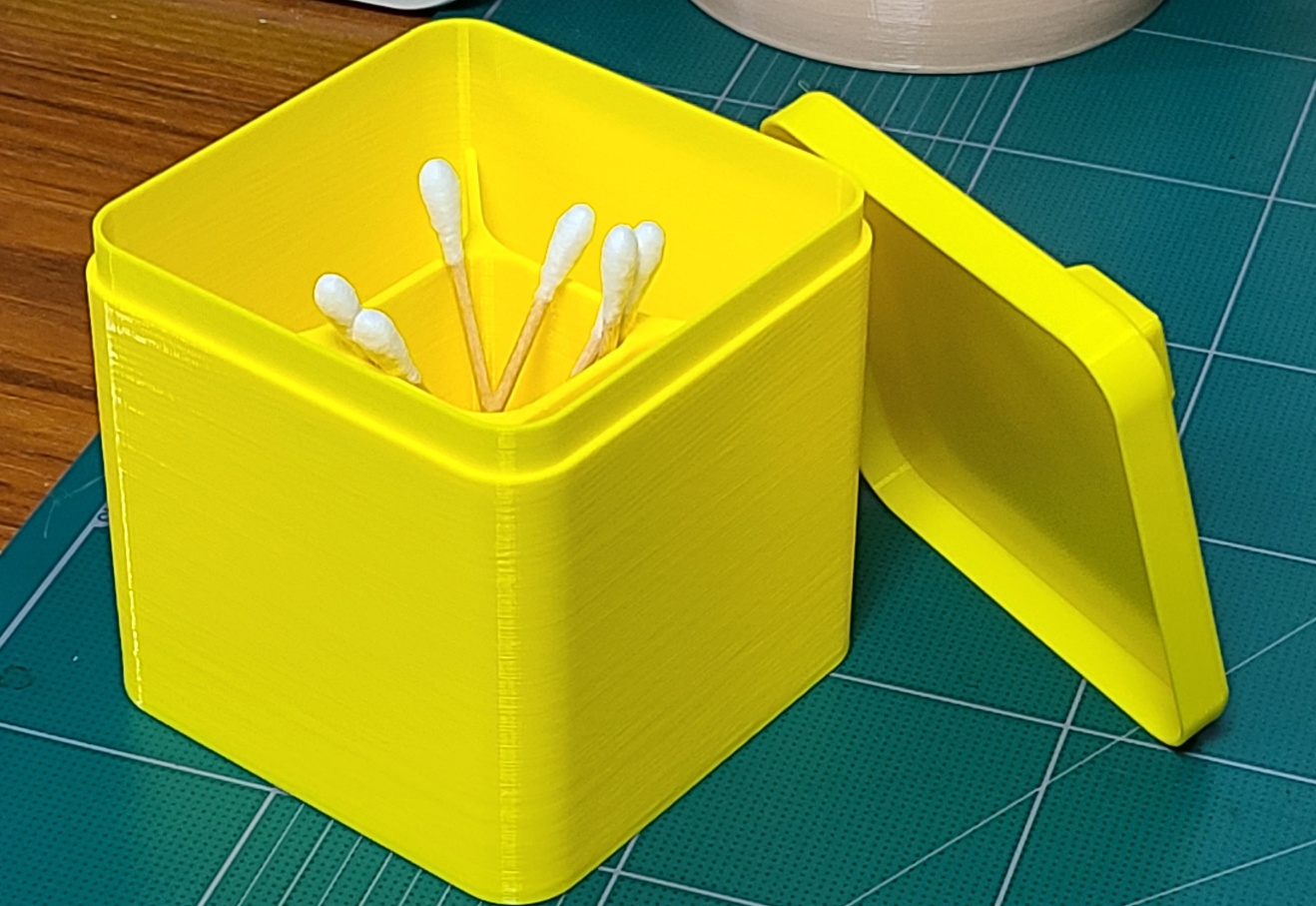 Cotton swap case by dynaqua | Download free STL model | Printables.com