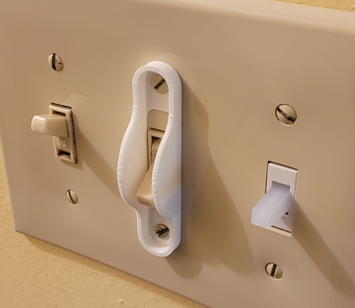 Toggle Switch Guard by grizzie17 | Download free STL model | Printables.com