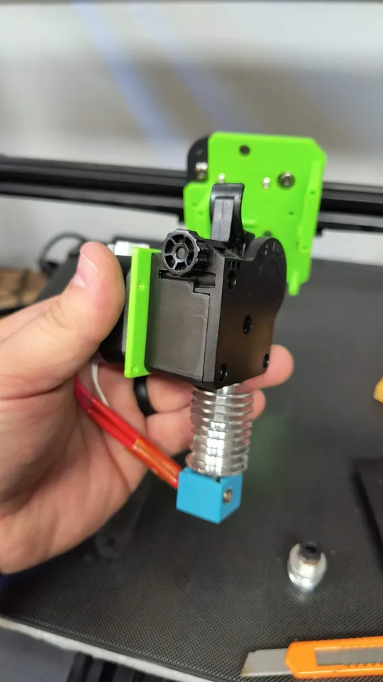 Anycubic Mega X Direct Drive Mount by AlmightyFireFly | Download free ...