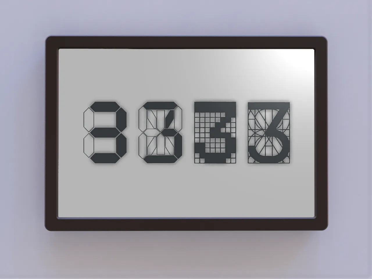 Segmented display store