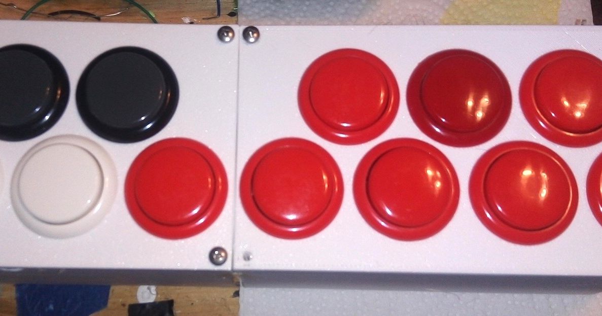 12-Key Arcade Button MIDI Controller by Timid Possum | Download free ...