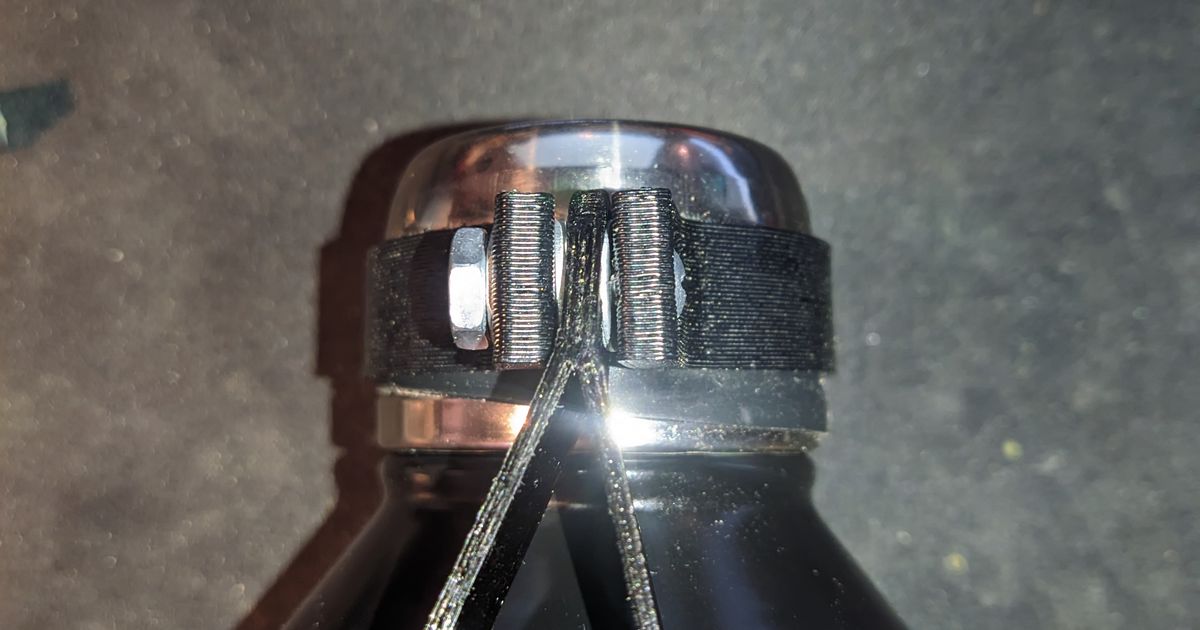 OKKO Water Bottle Flexible Handle by royeiror | Download free STL model ...