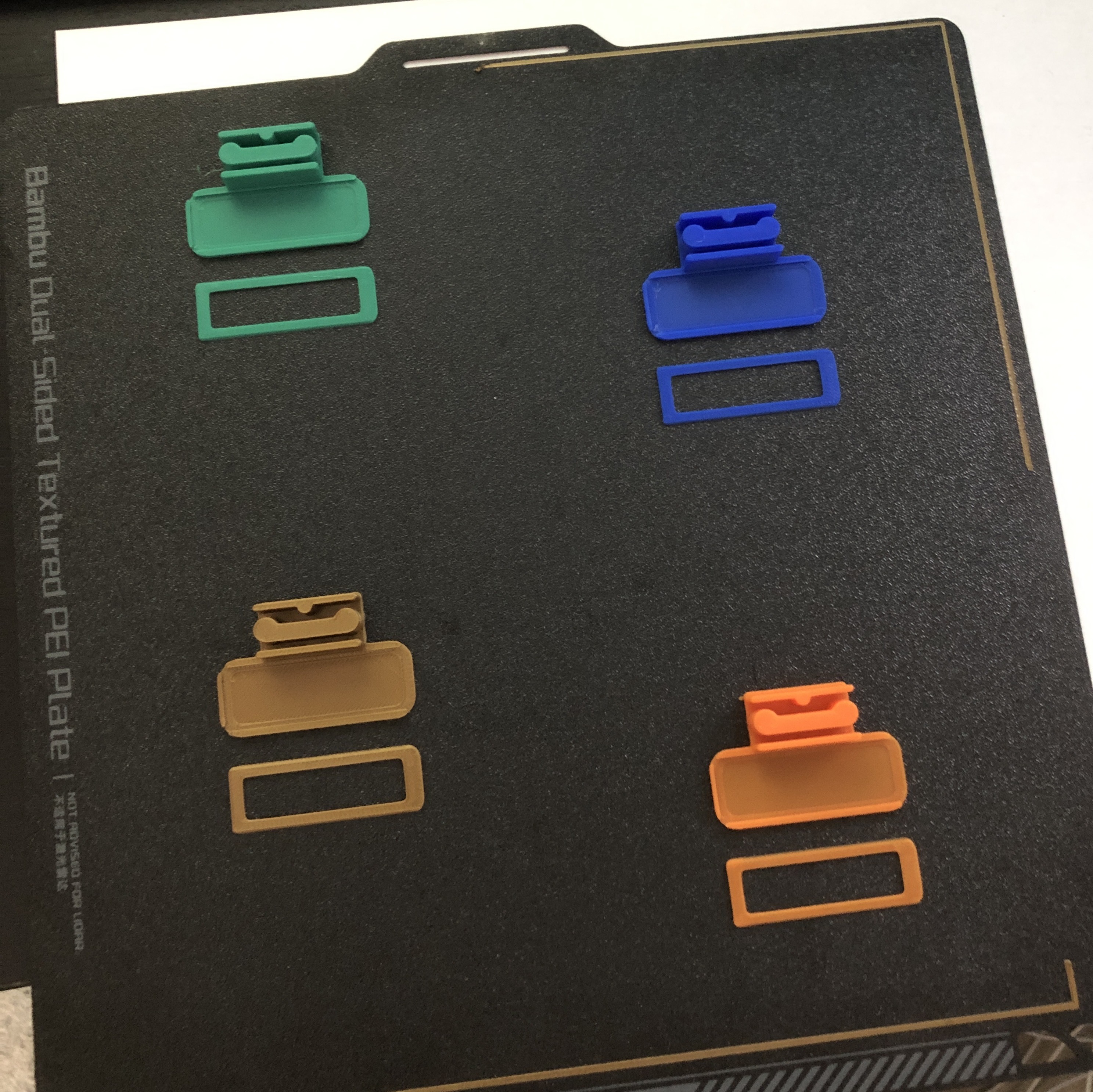 Magnetic Filament Clip and Name Tag Colour Management Solution by David ...