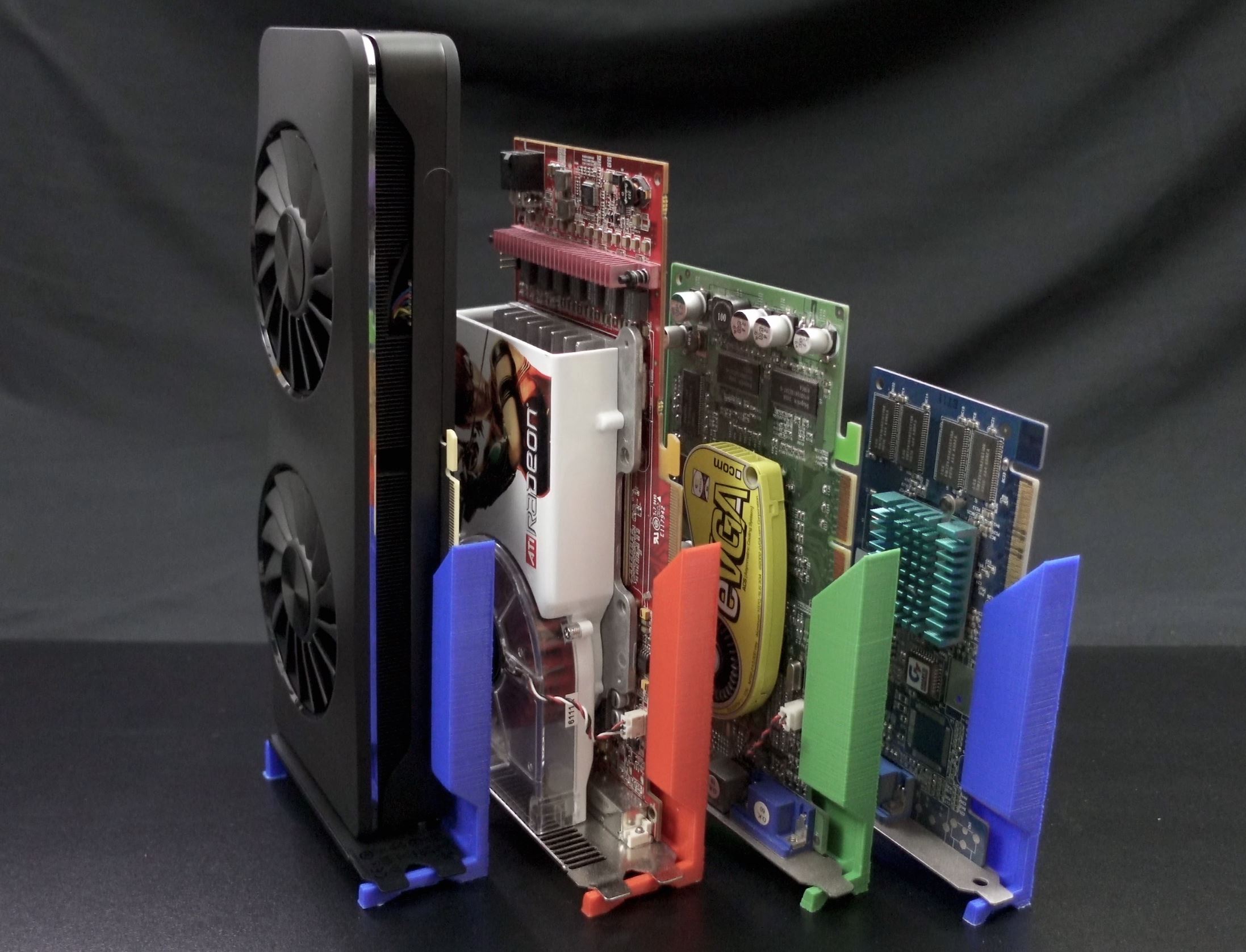 GPU Storage Stands v2 by Tech Ambrosia | Download free STL model ...