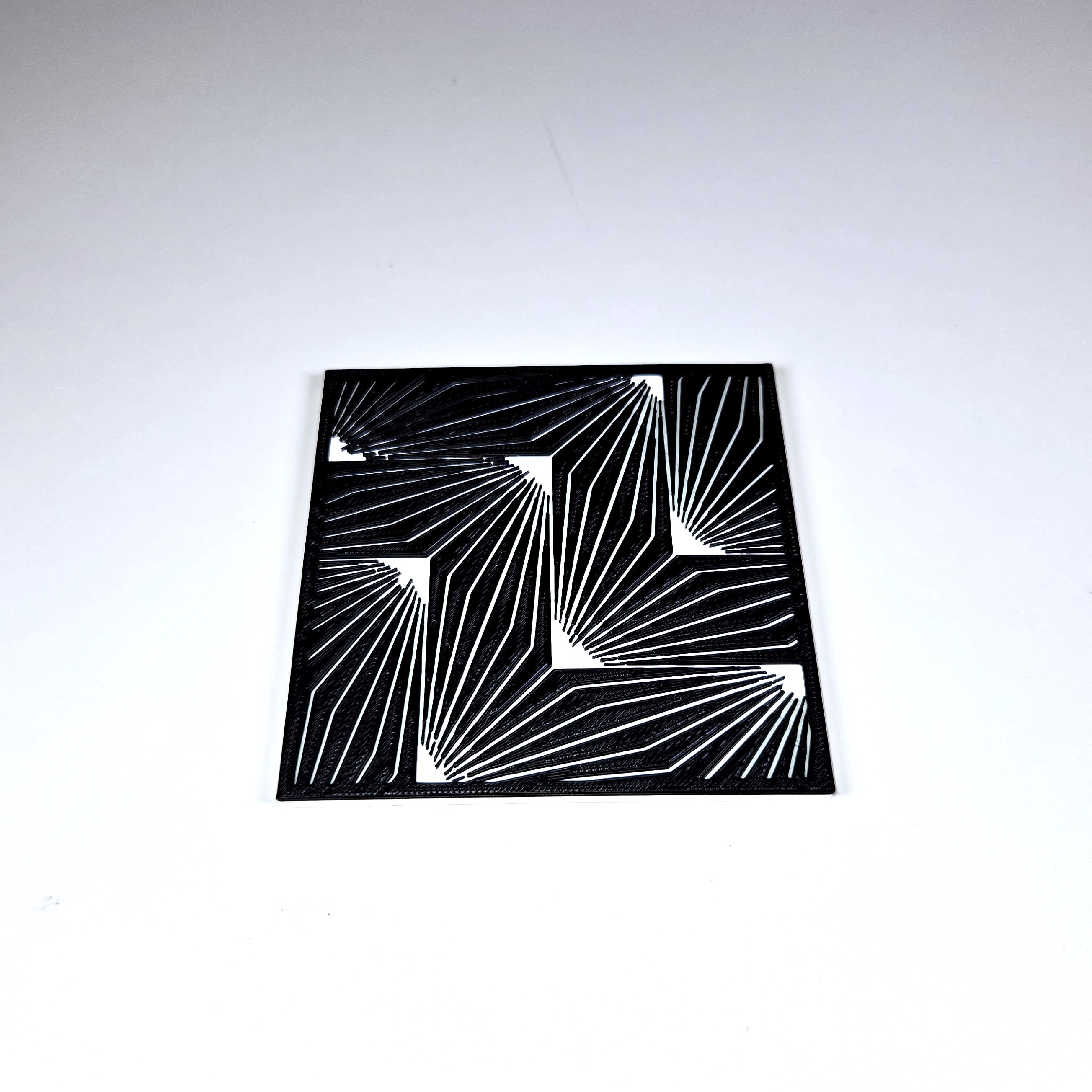 Optical Illusion Coaster Set by 3DPrintBunny | Download free STL model ...