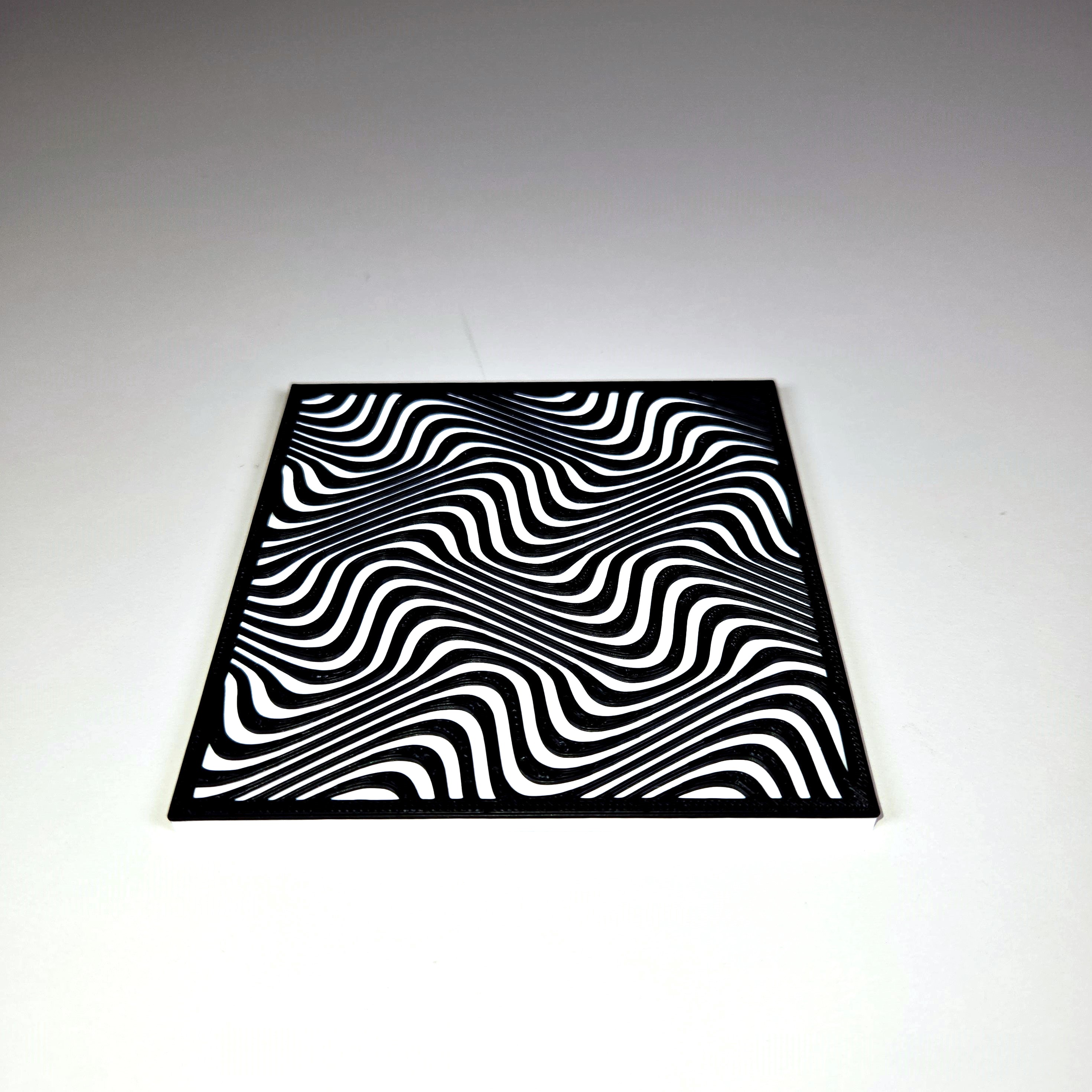 Optical Illusion Coaster Set by 3DPrintBunny | Download free STL model ...