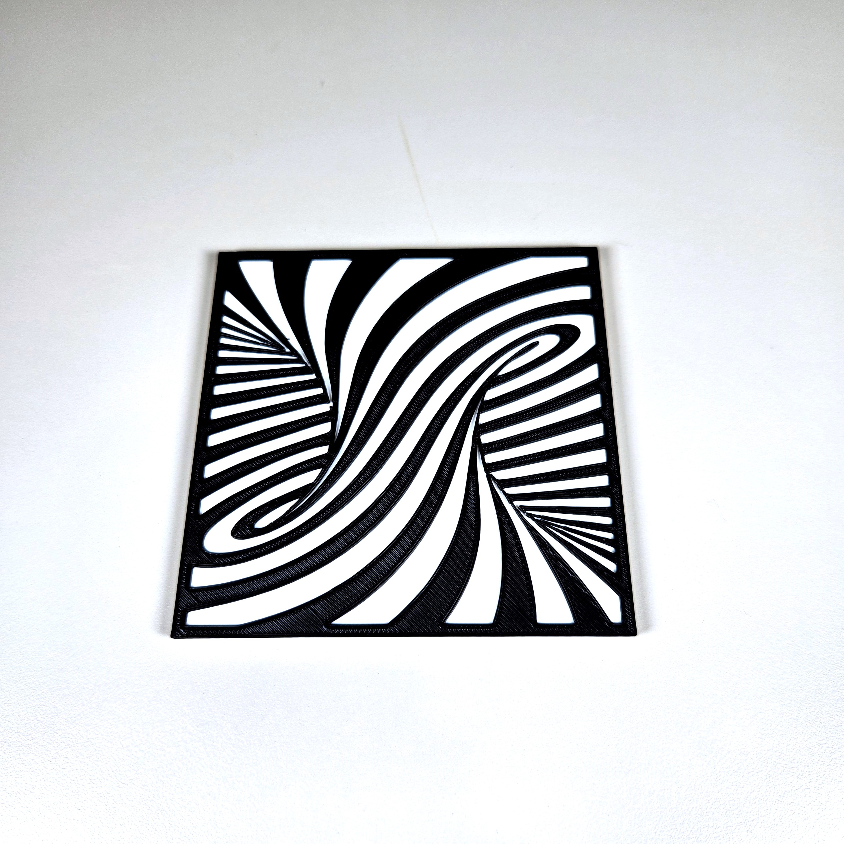 Optical Illusion Coaster Set by 3DPrintBunny | Download free STL model ...