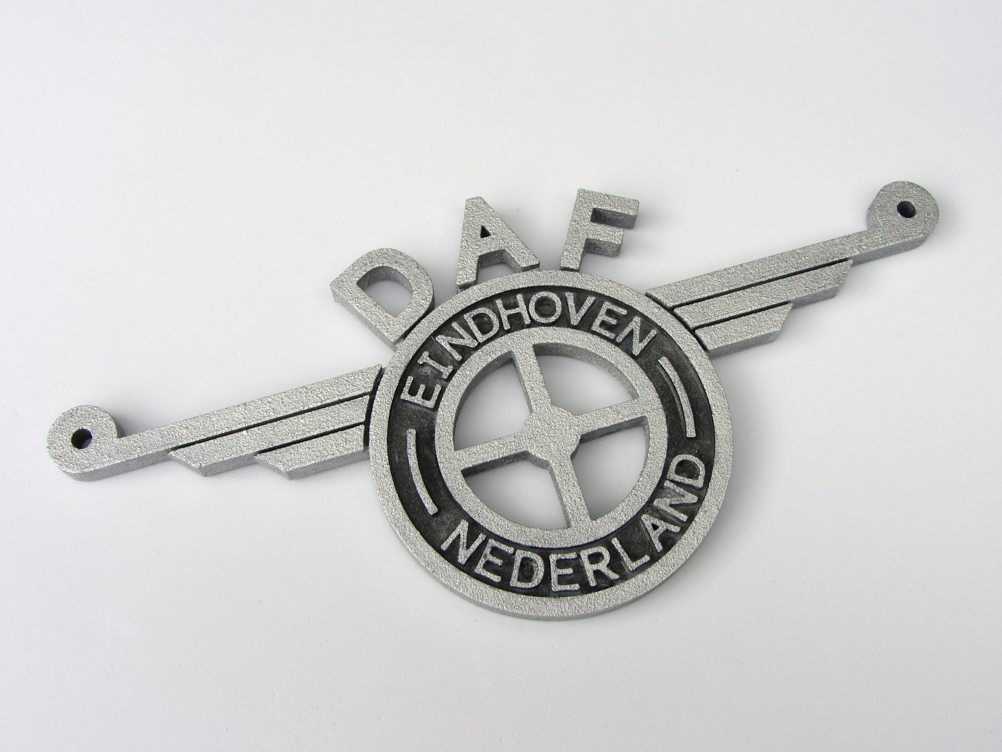 DAF vintage logo emblem (OpenSCAD) by Stone Age Sculptor | Download ...