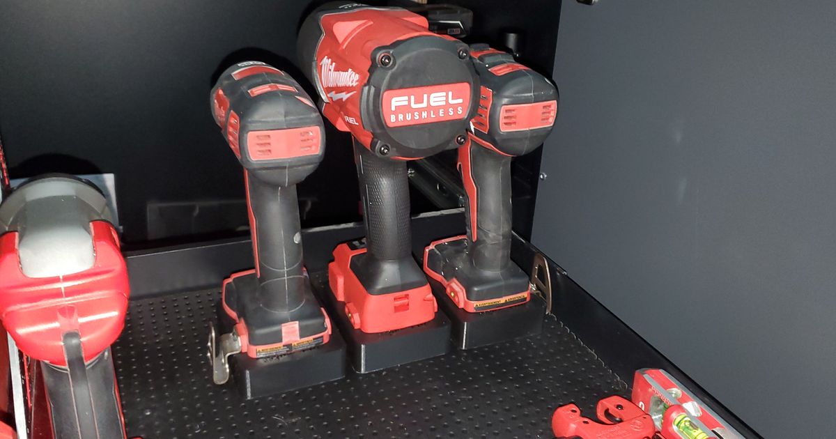 m18 Tool Grid by pred1tor83 | Download free STL model | Printables.com