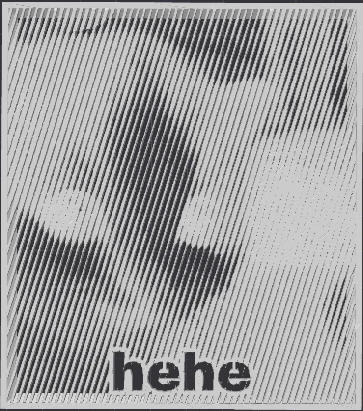 Hehe cat projection plate by Ark Ekklesia | Download free STL model ...