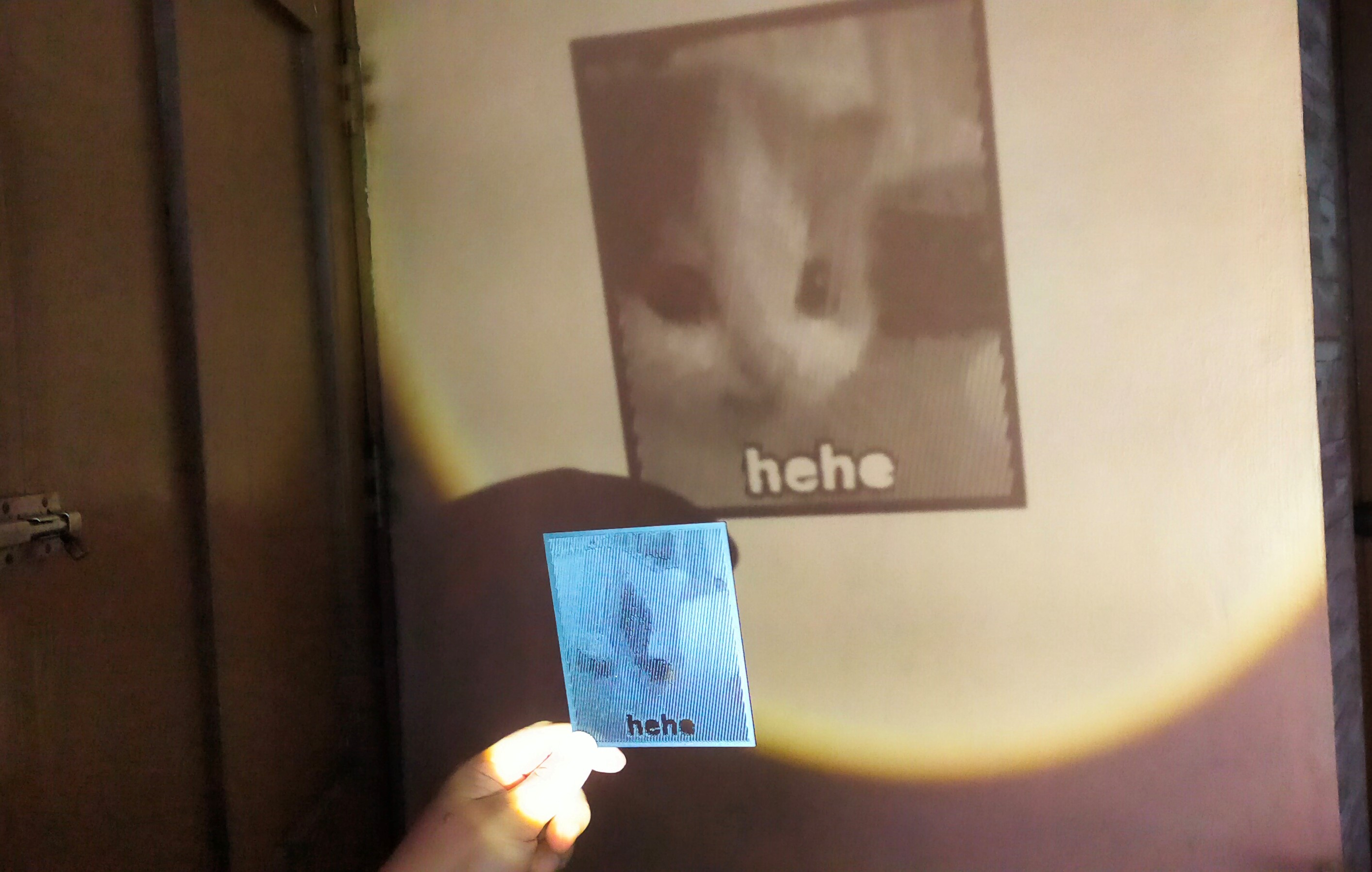 Hehe cat projection plate by Ark Ekklesia | Download free STL model ...