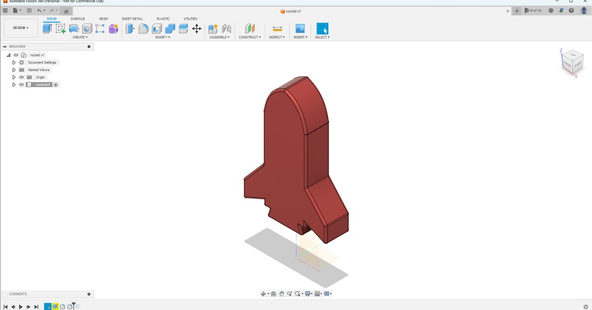 rocket by SuperCat | Download free STL model | Printables.com