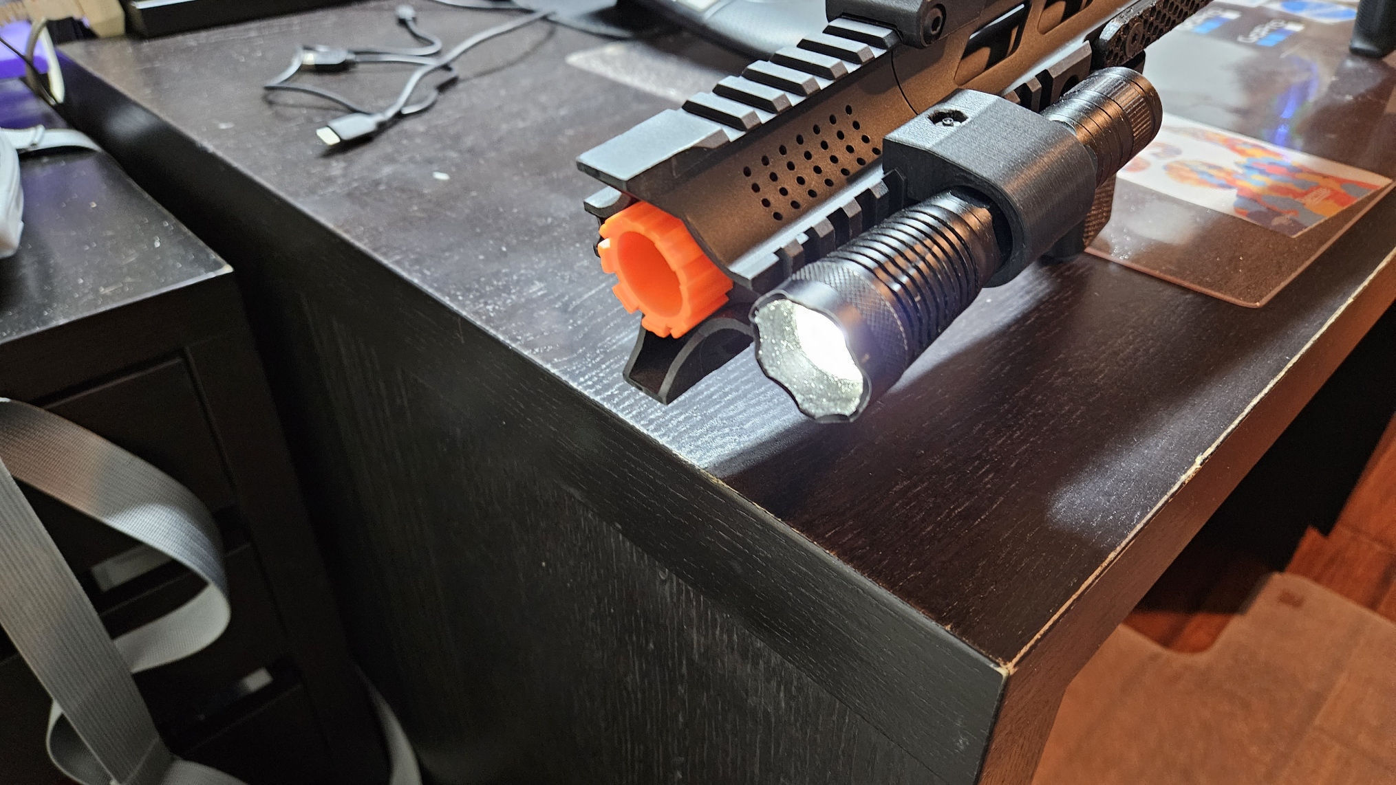 PICATINNY FLASHLIGHT MOUNT 23mm by ZR | Download free STL model ...