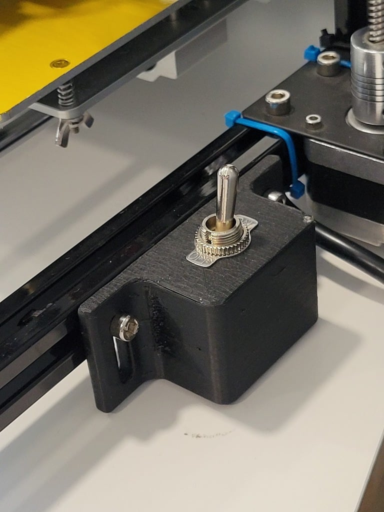 Adjustable Toggle Switch Mount for 2020 Extrusion by edmomot | Download ...
