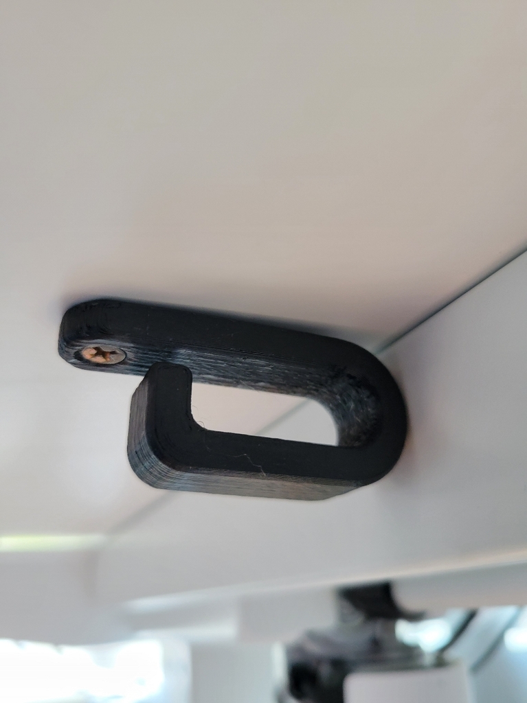 Single Screw Cable Management Clip by edmomot | Download free STL model ...
