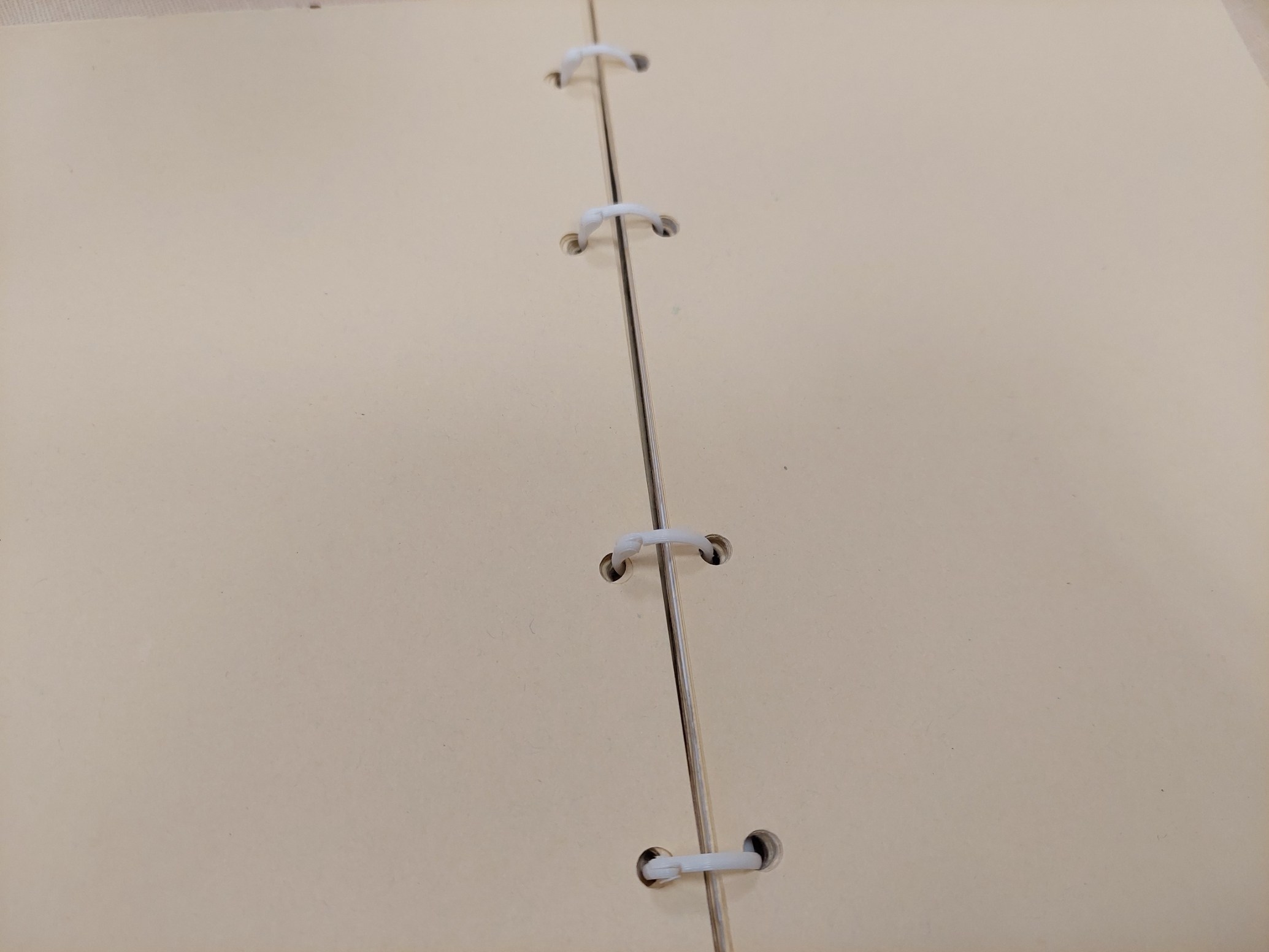 Kroužková vazba – vlastní blok/diář por Junák, přístav Racek ...