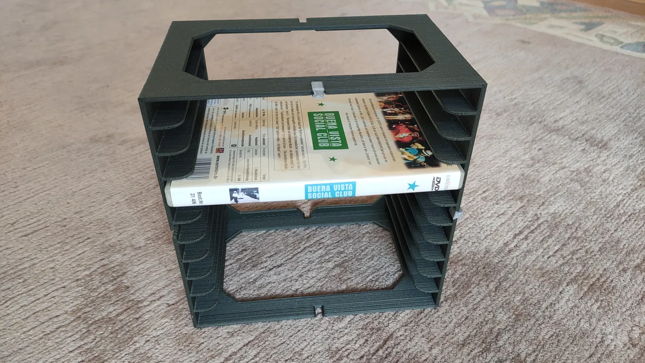 DVD-rack by d.kli | Download free STL model | Printables.com