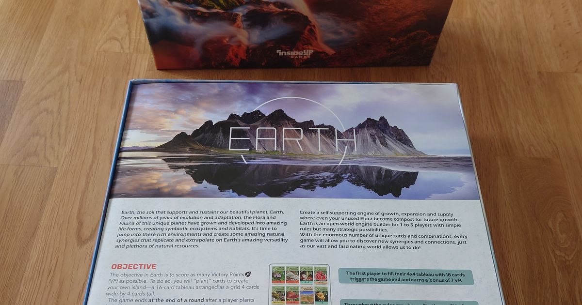 Earth Boardgame Insert by Tryffel | Download free STL model ...