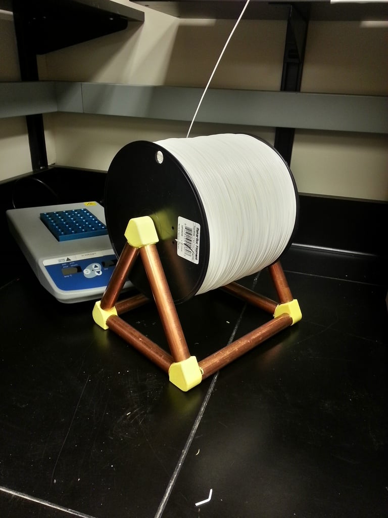 Holder for large spools (e.g. 10 lb PLA) by Mark Ungrin | Download free ...