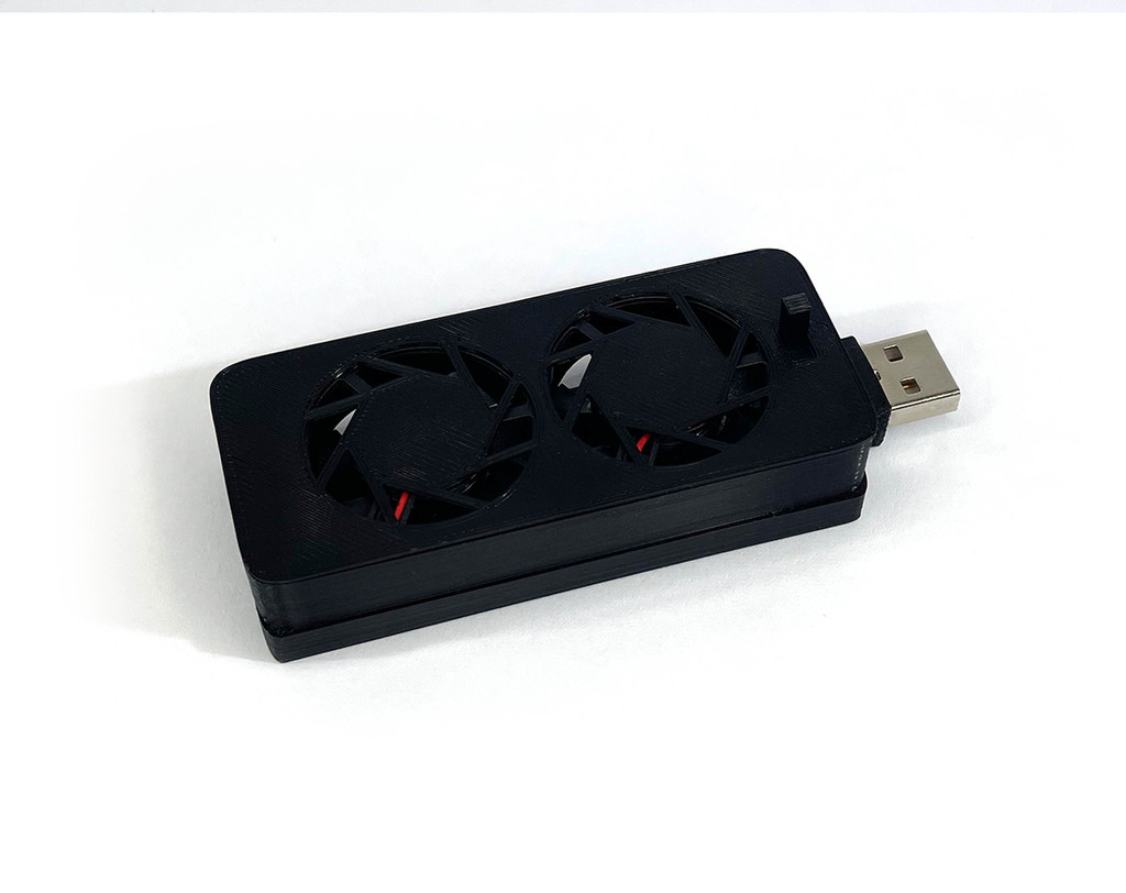 Valve Index Mini Fan Dual Fans Frunk Mod by Yuwi | Download free STL ...