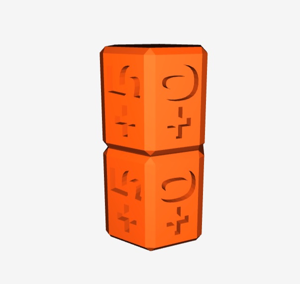 Print-in-Place MTG Token Counter +/+ and -/- by Shmoee | Download free ...