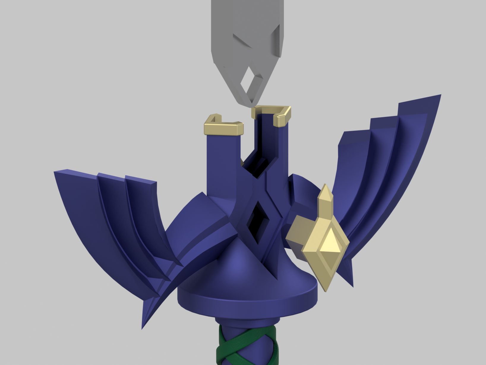 Master Sword with interchangeable blades by Neebick | Download free STL ...