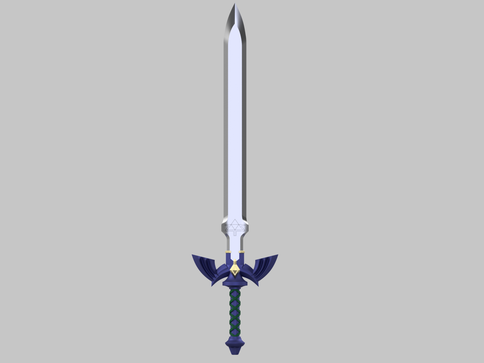 Master Sword with interchangeable blades by Neebick | Download free STL ...