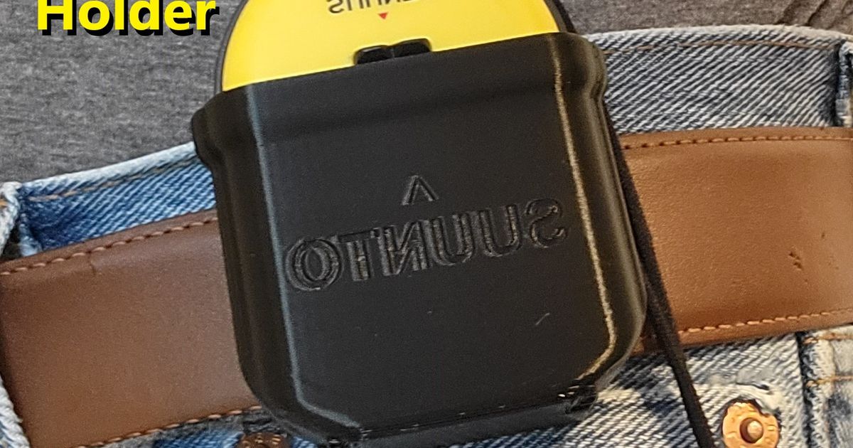 Suunto Belt Mounted Compass Holder by McTech3D | Download free STL ...