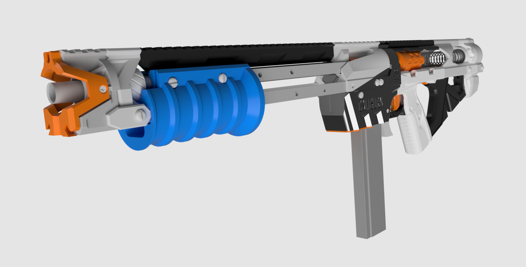 Boom Grip - Caliburn 4 (C4) by Chance | Download free STL model ...