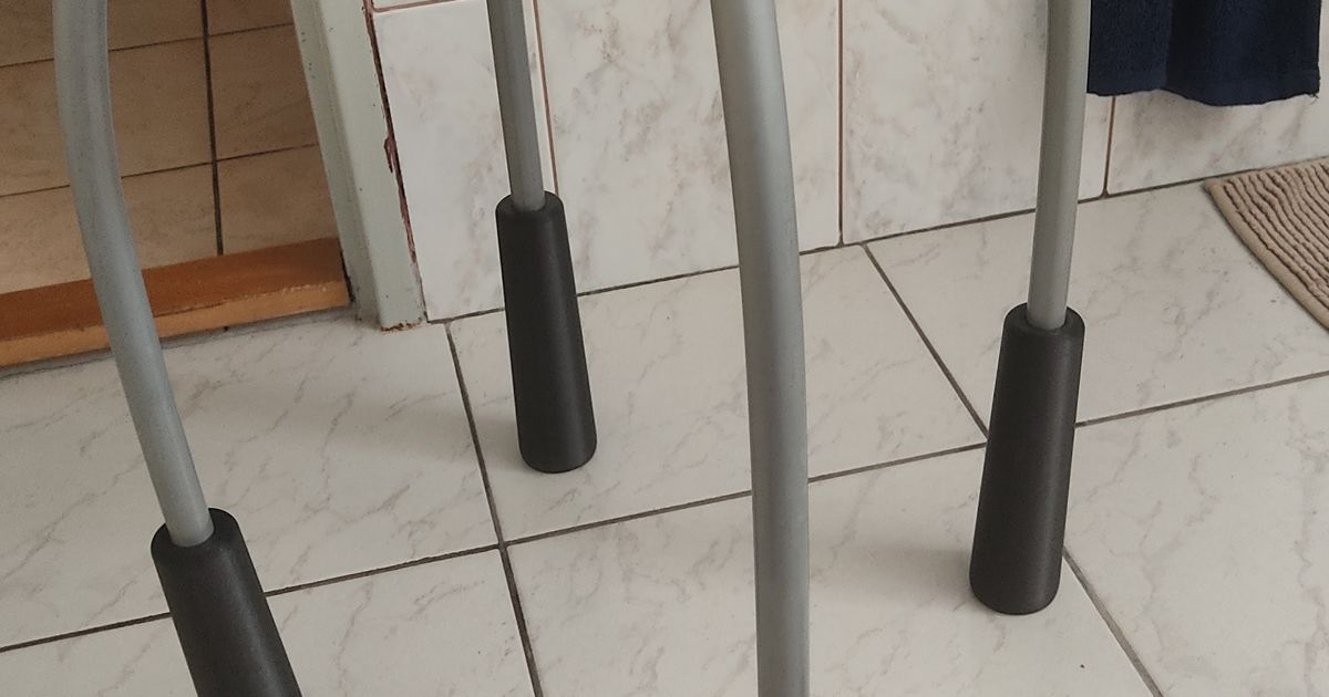 Stool leg extension by HribaDesign | Download free STL model ...