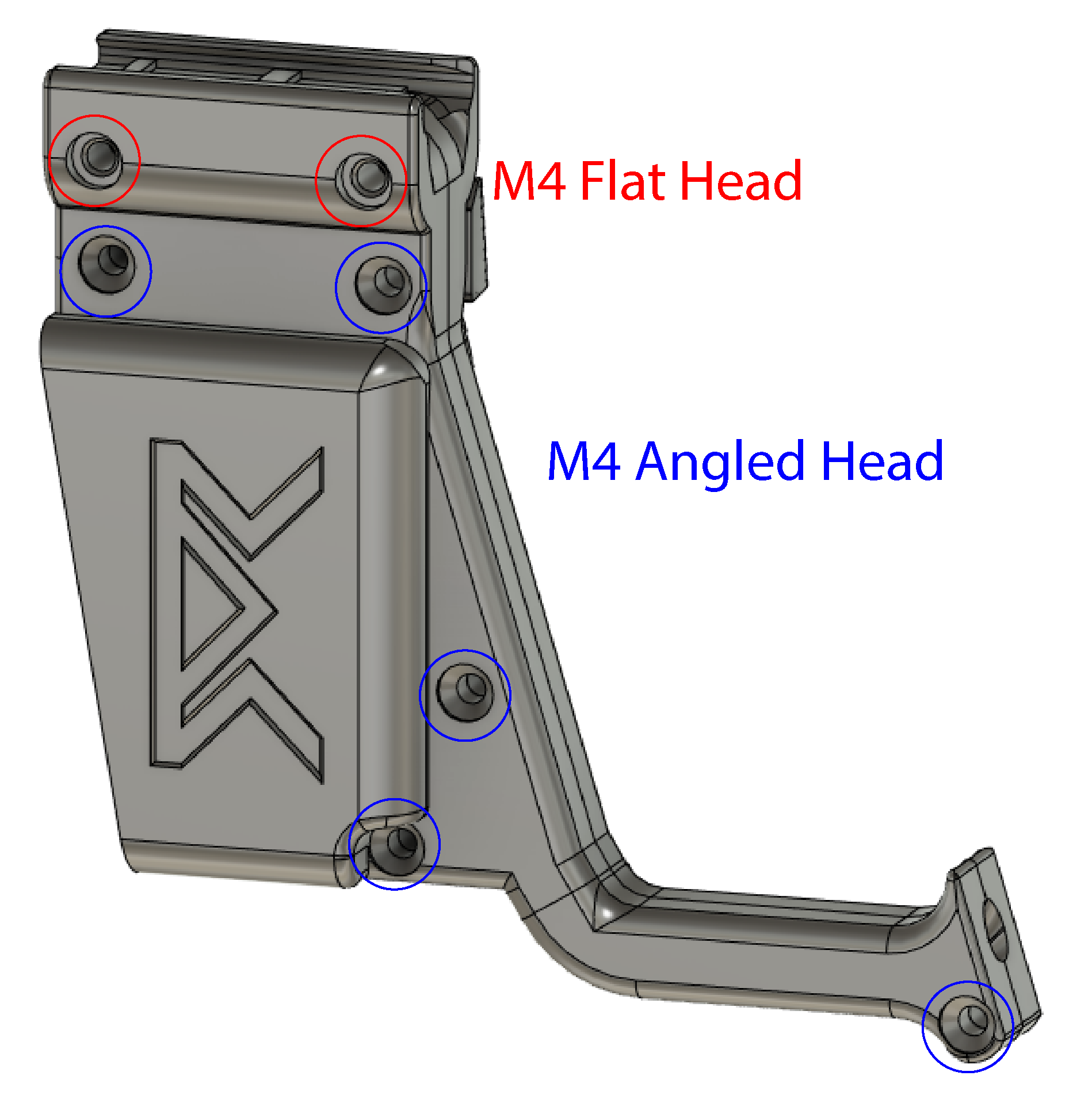 Airsoft Hi-Capa 4.3 Rail M4 Mag adapter V2 by Thor | Download free STL ...