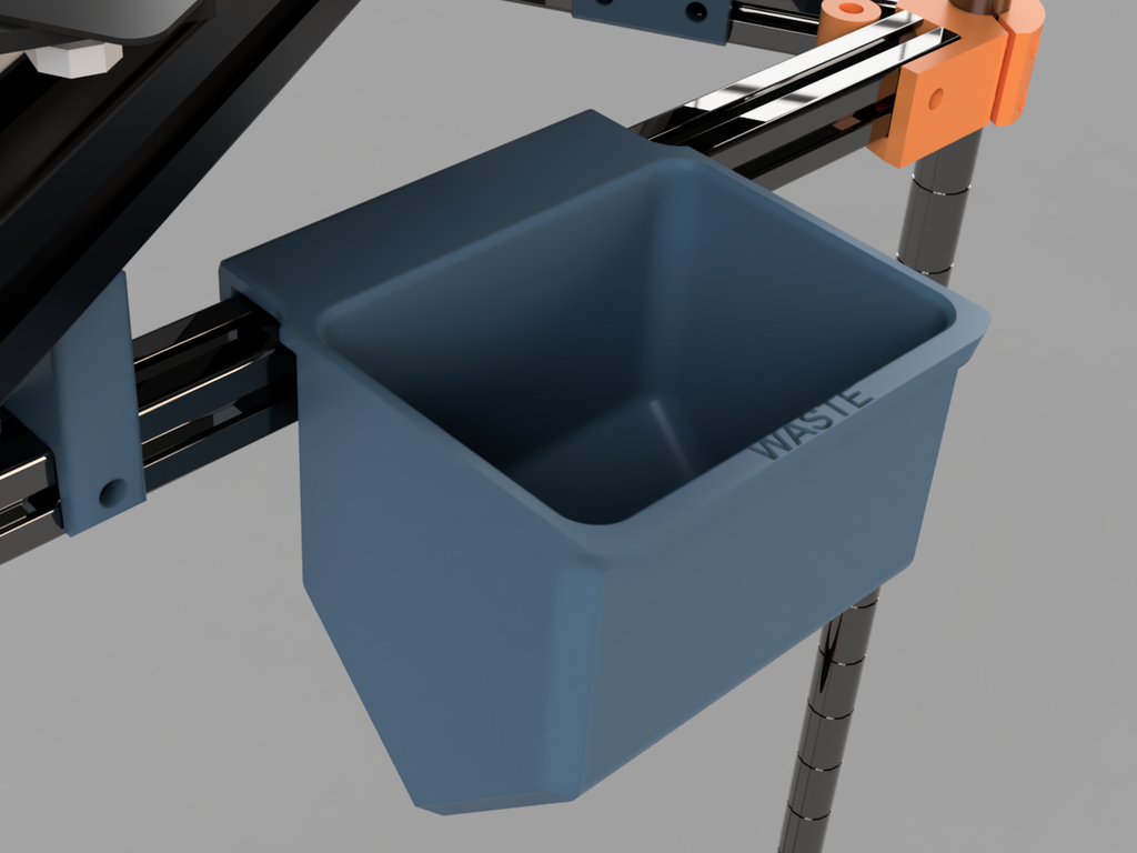 Hanging Waste Bin by BubsBuilds | Download free STL model | Printables.com