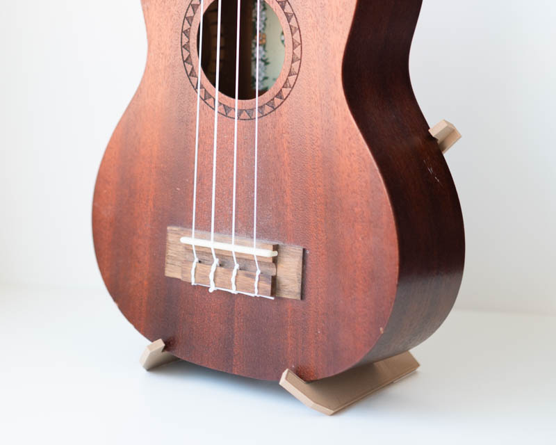 Ukelele Stand by Elanaut | Download free STL model | Printables.com