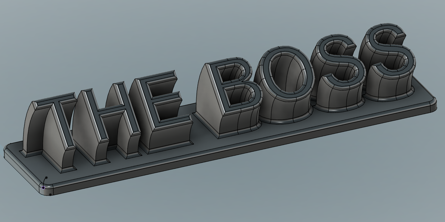 The Boss by BC Designs | Download free STL model | Printables.com