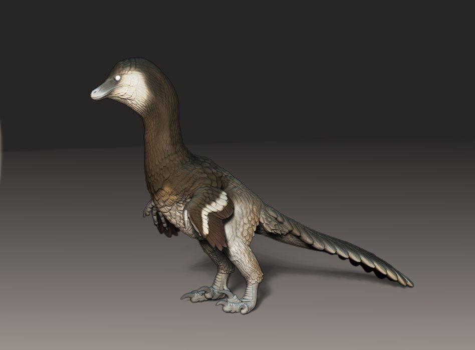 Halzskaraptor Figurine by DragonArtist15 | Download free STL model ...