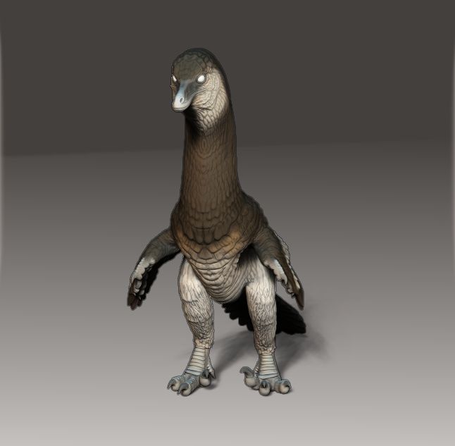Halzskaraptor Figurine by DragonArtist15 | Download free STL model ...