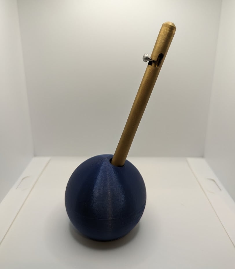Lamy 2000 Pen Weighted Orb Stand by jpoles1 | Download free STL model ...