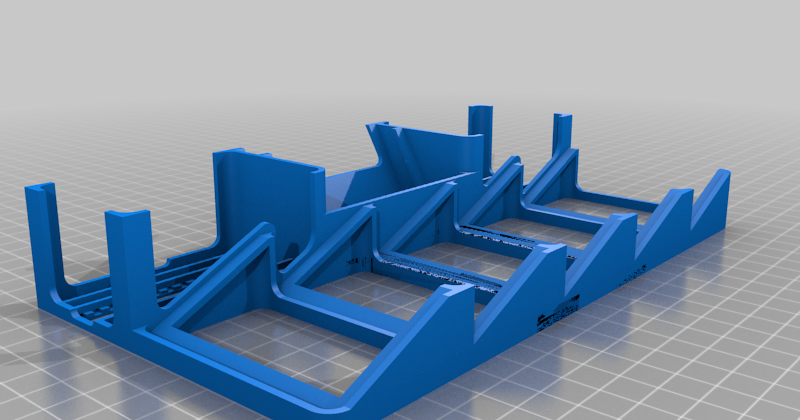 Ticket to Ride Card Tray Organizer - Easier Print by jpoles1 | Download ...