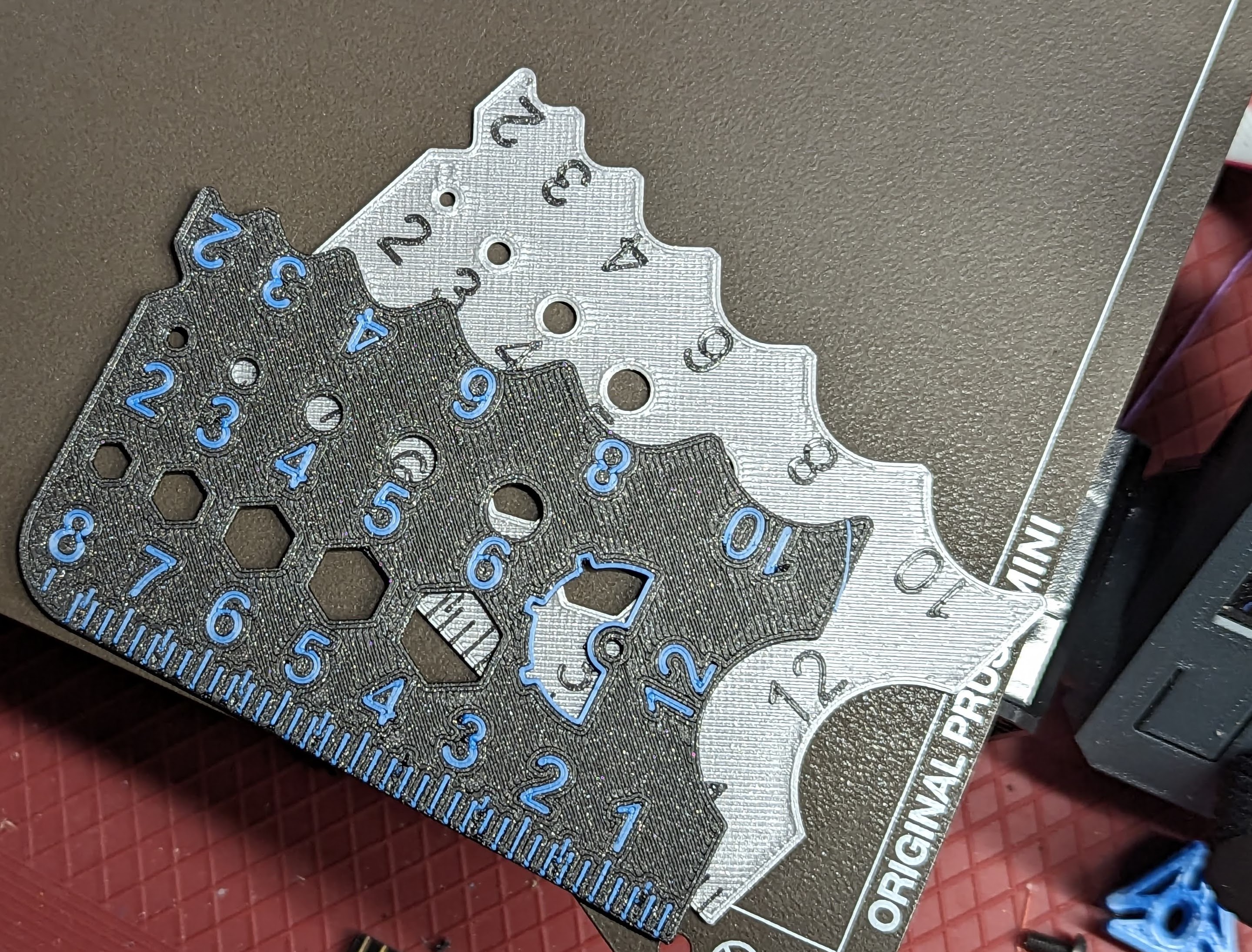 The ULTIMATE Card-sized Measuring Tool - Ruler, Chamfer, Bolt Gauge by ...