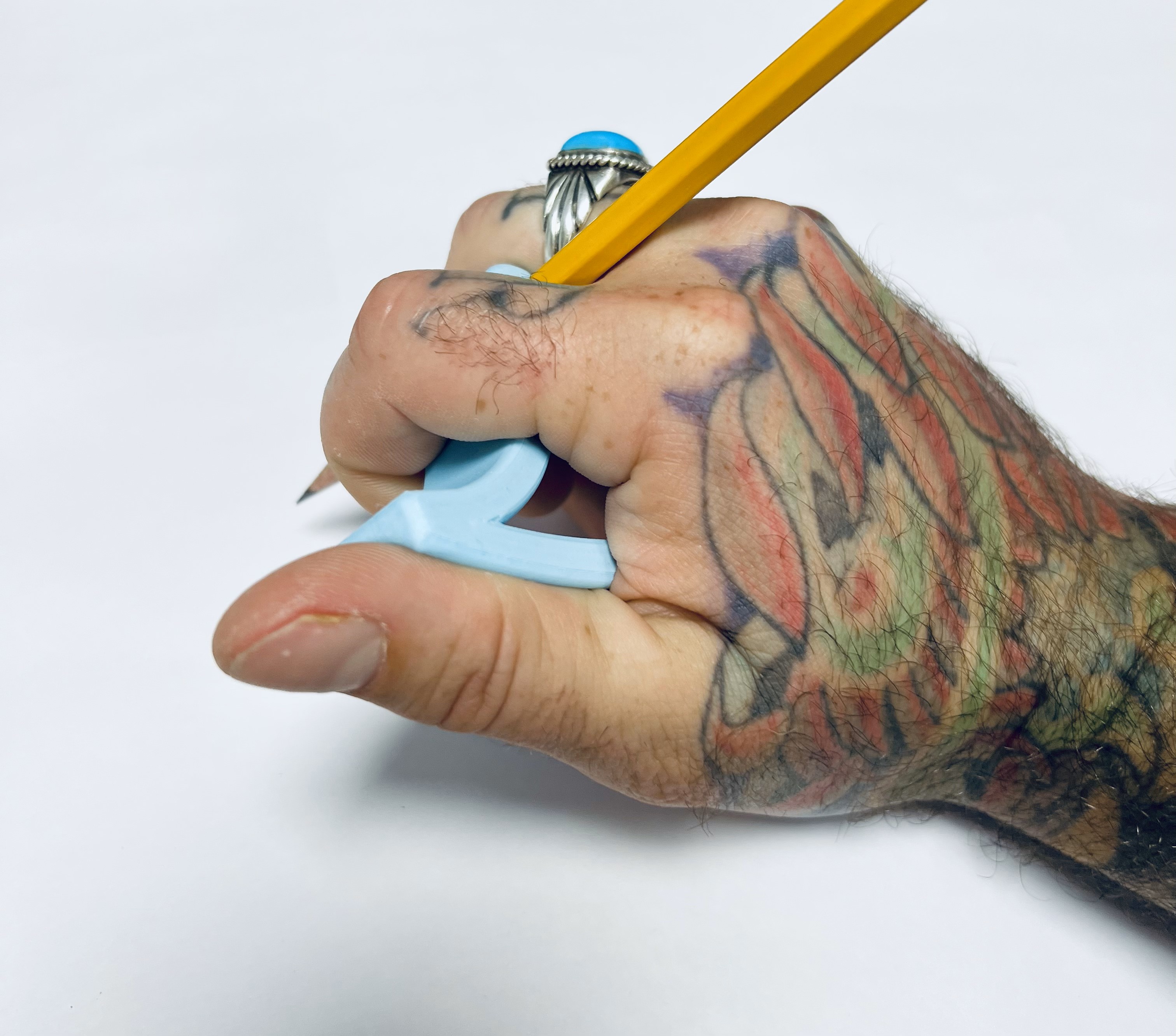 Adaptive pencil grip by 3DxDT | Download free STL model | Printables.com
