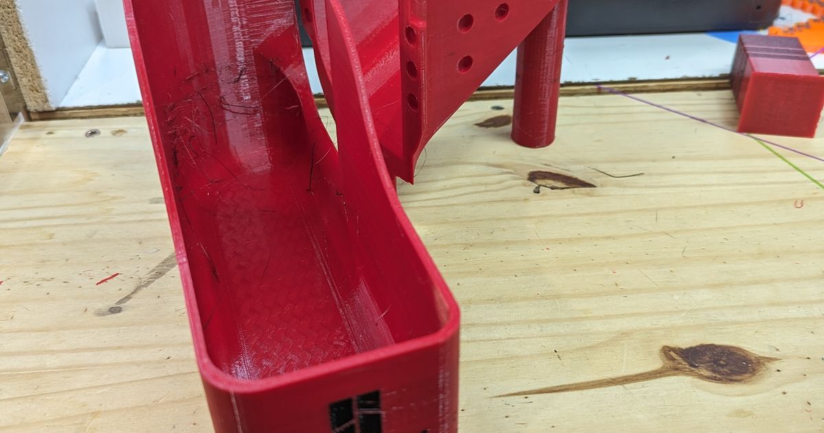 2 Piece Bambu Poop Chute by FPV Smitty | Download free STL model | Printables.com