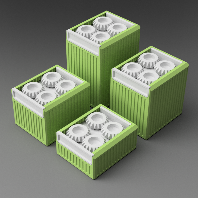 800 Pinion Box by Clockspring | Printables Store